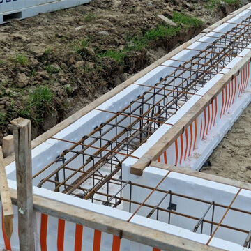 Strokenfundering | Voor relatief lichte gebouwen!